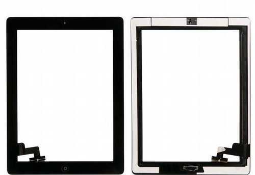 Тачскрин для Apple для iPad 2, чёрный (на работосп