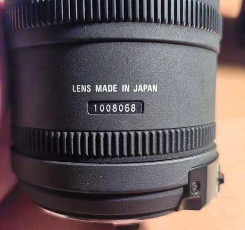 Объектив sigma 4.5 mm 1:2.8 circular fisheye