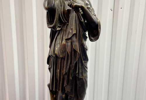 Скульптура бронзовая 19 век Диана Габийская