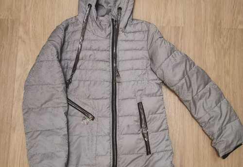 Имняя и демисезонная куртка на девочку 146-152