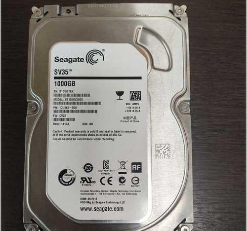 Жёсткий диск HDD 3.5 1 тб