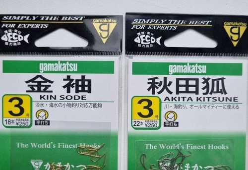 Крючки gamakatsu для японского рынка