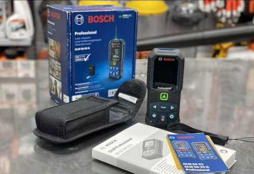 Лазерный дальномер рулетка Bosch GLM 50-25G