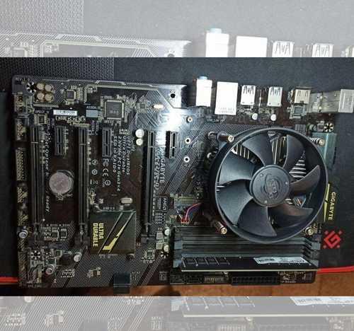 Комплект Z270/G3930/кулер