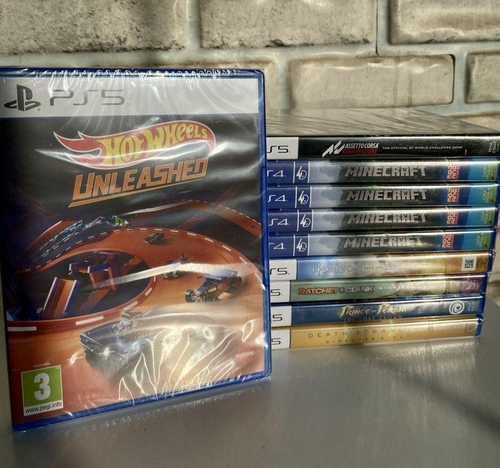 Hotwheels Unleashed PS5 Новый Диск