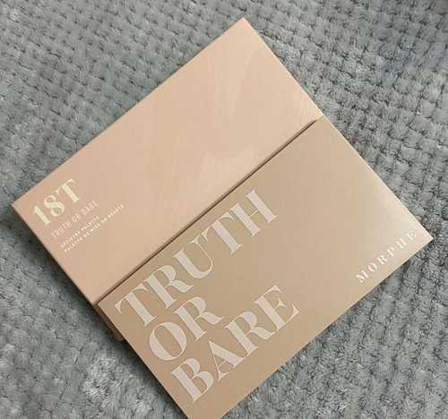 Палетка теней morphe Truth or bare бу