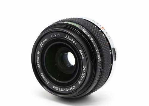 Olympus OM Zuiko Auto-W 35mm f/2.8 для Canon EOS