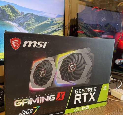 Rtx 2070 super msi gaming x