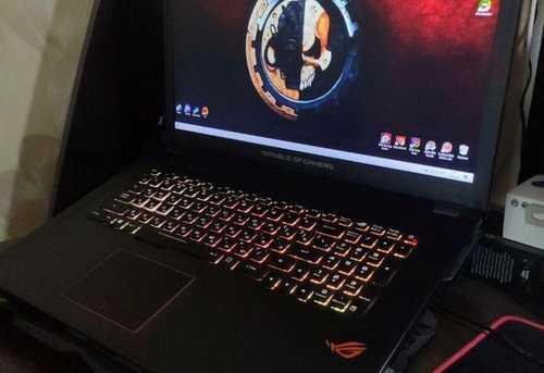 Игровой ноутбук Asus rog GL753VD