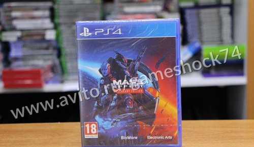 Mass Effect Legendary Edition - PS4 Новый диск