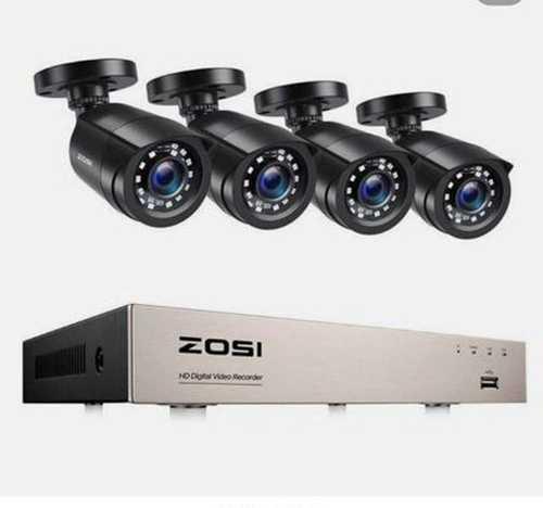 Комплект видеонаблюдения zosi h.264