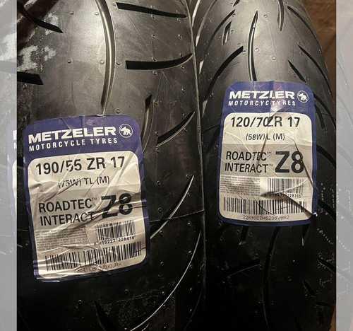 Metzeler Roadtec Interact Z8 190/55ZR17  120/70ZR1