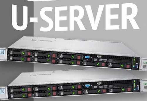Сервер HP DL360 Gen9 8SFF 2x2680v4 64Gb P440ar 2x5