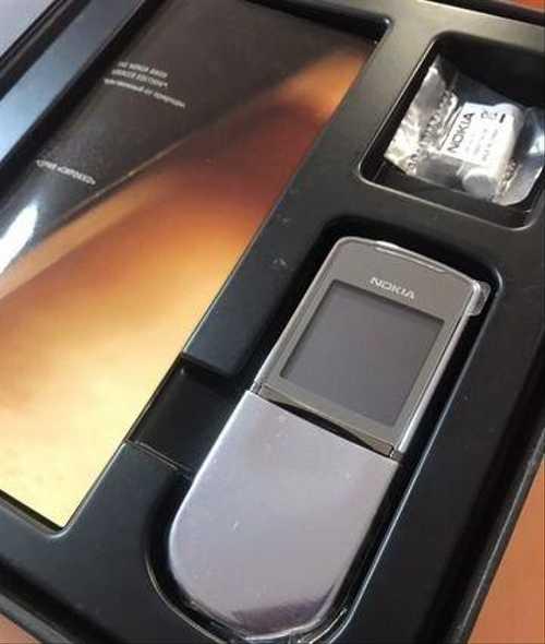 Nokia 8800 Sirocco Silver новый. Оригинал