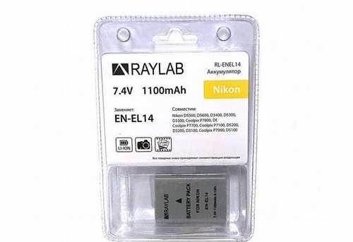 Аккумулятор Raylab RL-enel14 1100мАч для Nikon