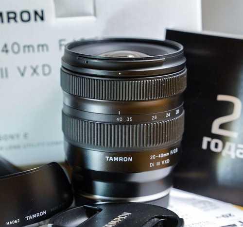 Tamron 20-40mm F/2.8 Di III VXD Sony E