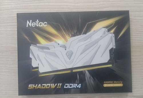 DDR4 32Gb Netac Shadow ll kit(16Gbx2) 3200мгц dimm
