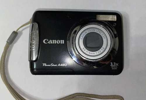 Компактный фотоаппарат canon А480