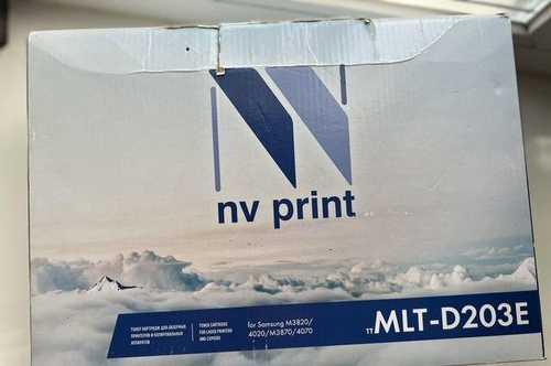 Тонер картридж NV Print MLT-D203E для Samsung