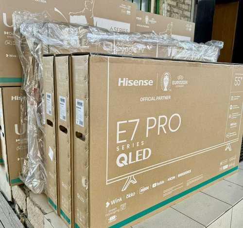 Игровой Qled 144Гц Hisense 2024г 55 (140см)