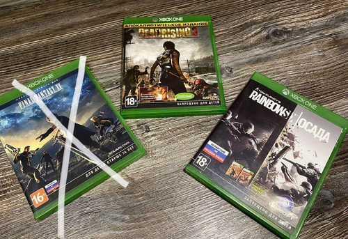 Игры на xbox Final Fantasy Deadrising3 RainbowSix