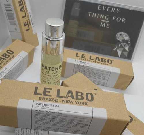 Духи тестер 10 мл от LE labo аромат Patchouli 24