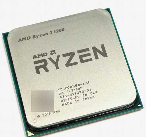 Процессор AM4 AMD Ryzen 3 1200 * 3.1 GHz *