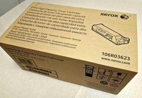 Новый оригинальный картридж Xerox 106R03623