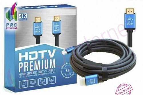 Кабель hdmi premium Высокой Четкости 4К 1.5 метра