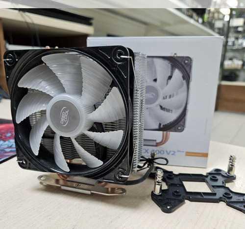 Кулер для процессора deepcool gammaxx 400 V2 blue