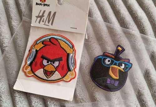 Термоаппликация H&M, Angry birds
