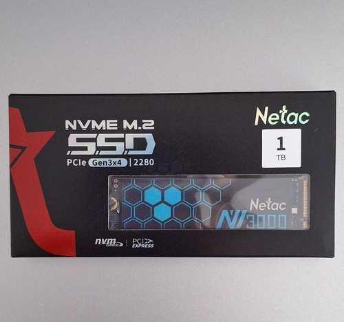 Внутренний накопитель Netac M2 SSD NVMe 1Tb SSD