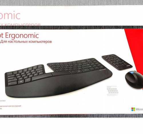 Комплект Microsoft Sculpt Ergonomic, новый