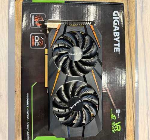 Видеокарта gtx 1060 6gb gigabyte