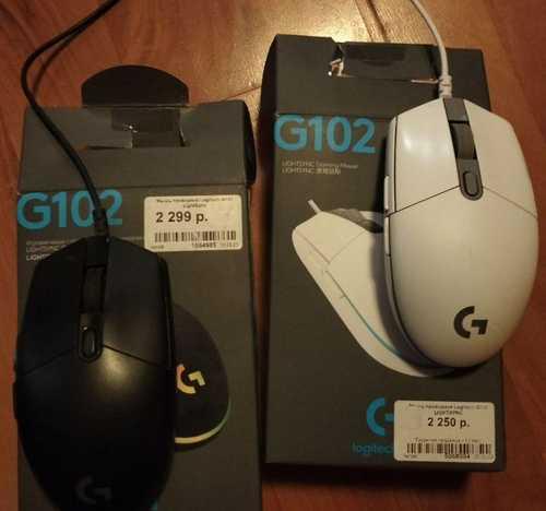 Игровая мышь logitech g102