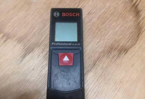 Лазерный дальномер Bosch GLM 20 Professional