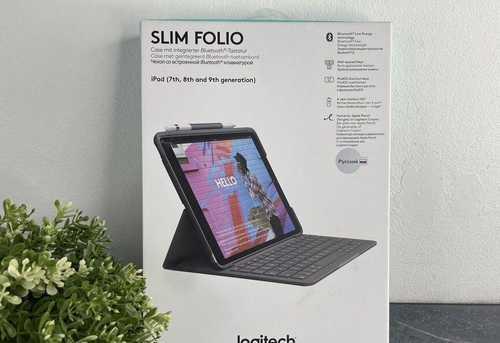 Чехол-клавиатура Logitech Slim Folio iPad 7,8,9