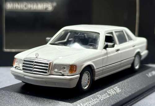 Модель Mercedes-Benz 500SE 1989 Minichamps 1:43