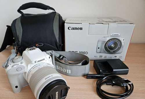Зеркальный фотоаппарат Canon 100 D