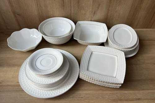Набор столовой посуды тарелки 29 предметов