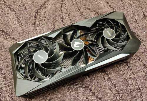 Gigabyte RTX 3070 Ti Aorus в идеальном состоянии