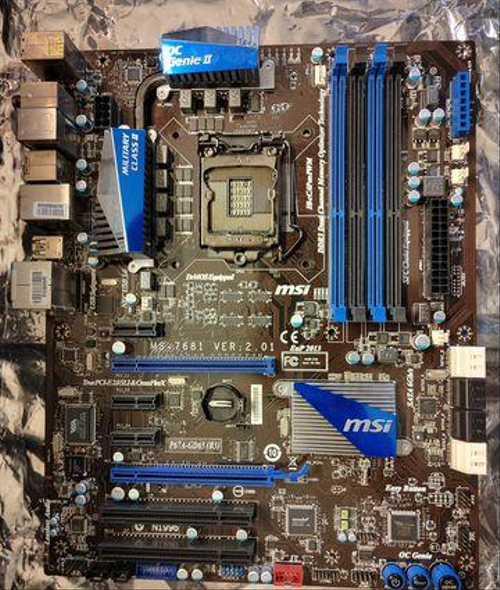 MSI P67A-GD65 Socket 1155