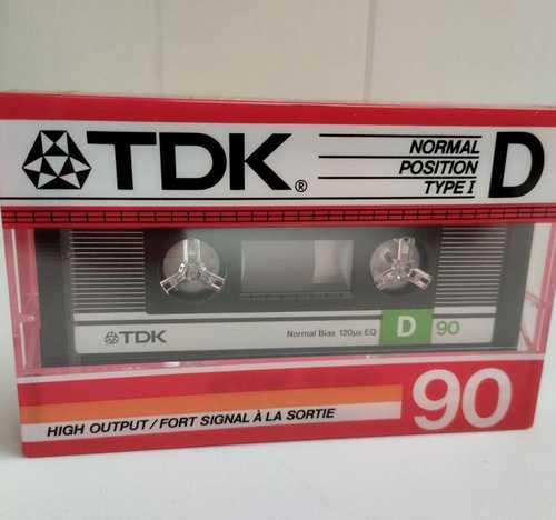 Аудиокассета TDK d90