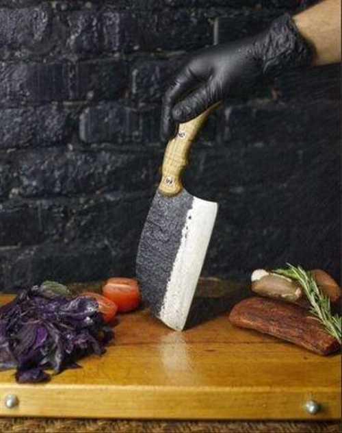 Нож (Сербский) топорик для кухни