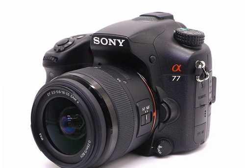 Sony A77 kit (пробег 3100 кадров)