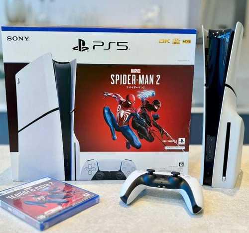 Sony PlayStation 5 Slim Spider-Man 2 Гарантия год