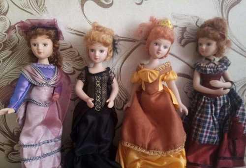 Форфоровые куклы "Дамы эпохи"
