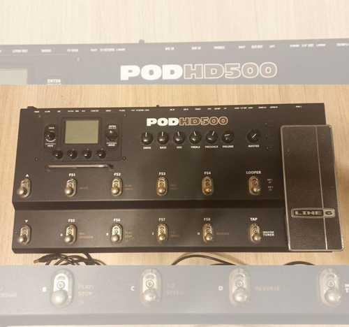 Гитарный процессор line 6 Pod HD 500