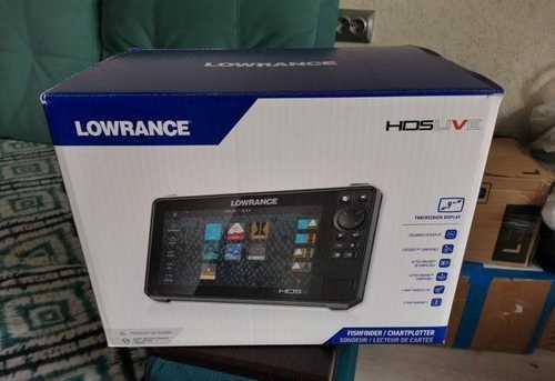 Lowrance HDS 9 Live с датчиком 3 в 1 RUS