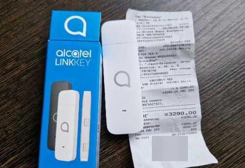 USB 4g LTE модем Alcatel Linkkey LK41VE1 white